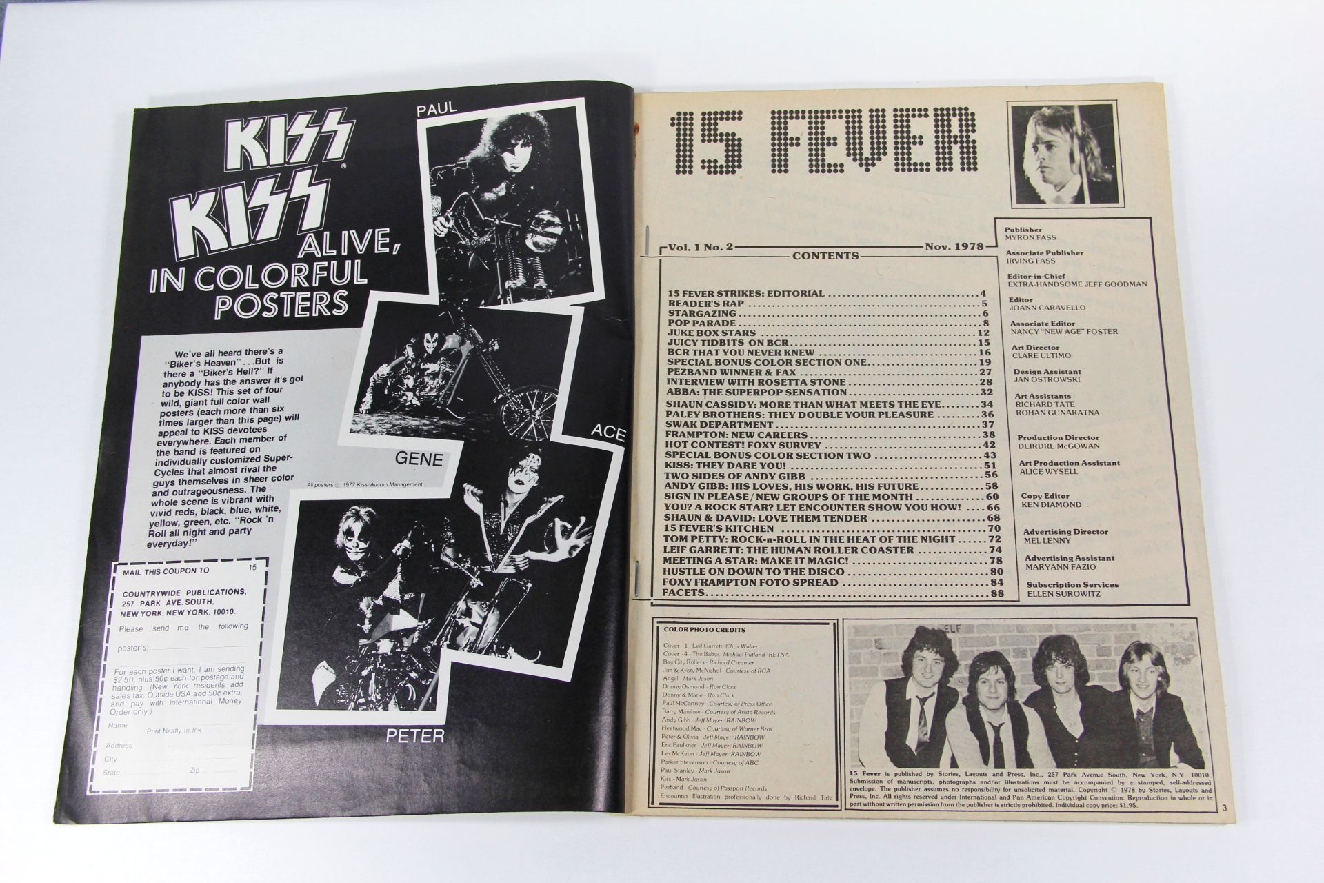 How much is 15 FEVER Magazine V1 #2 (Nov 1978) KISS They Dare You ...