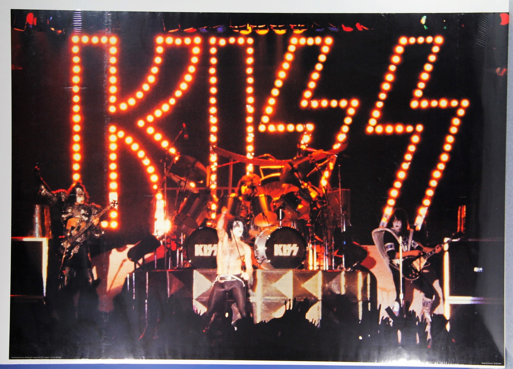 How much is KISS 24" x 34" Poster of Kiss Performing On Stage (Pyramid ...