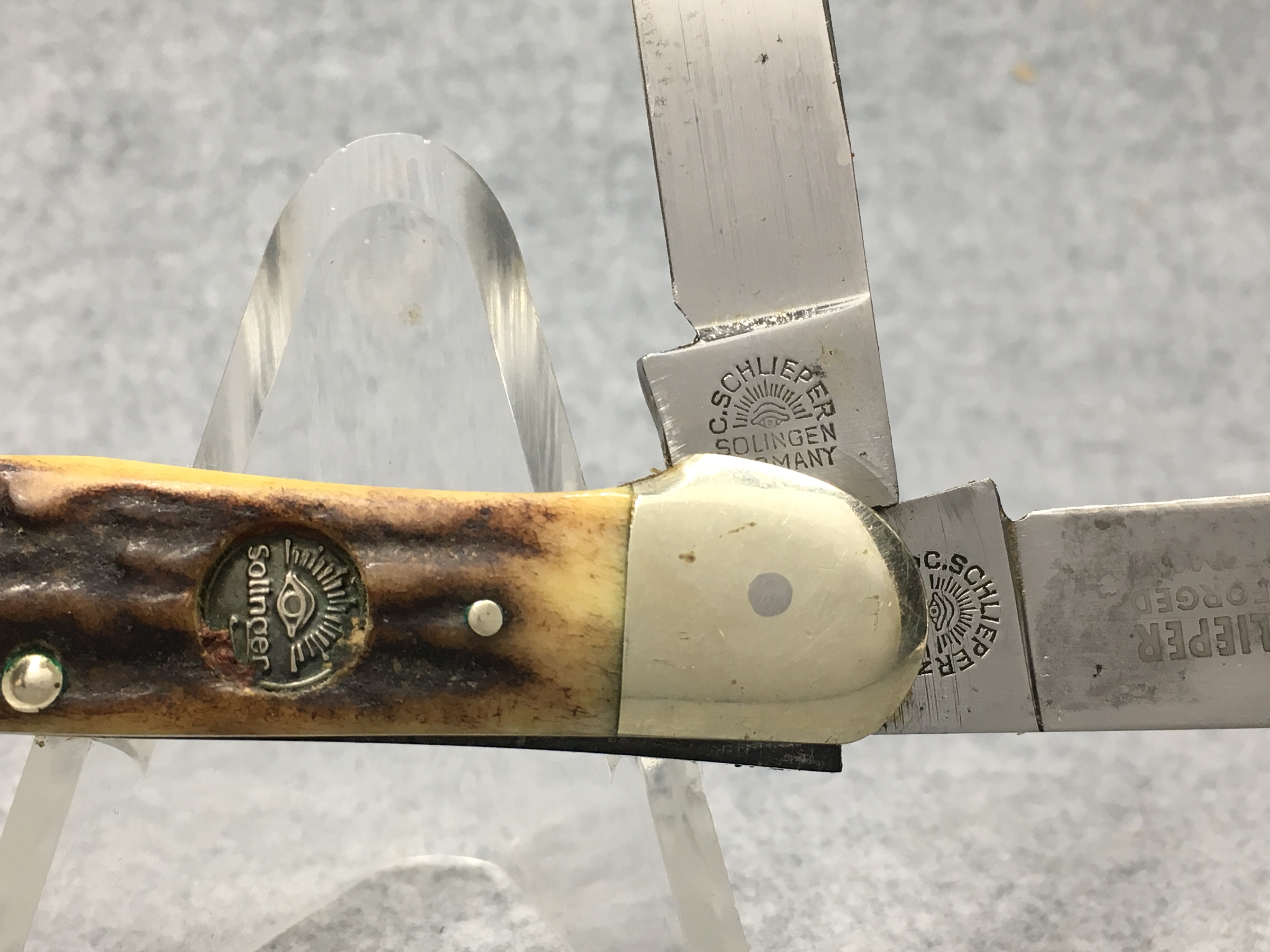 How much is CARL SCHLIEPER GERMAN EYE Stag 2-Blade Copperhead worth ...