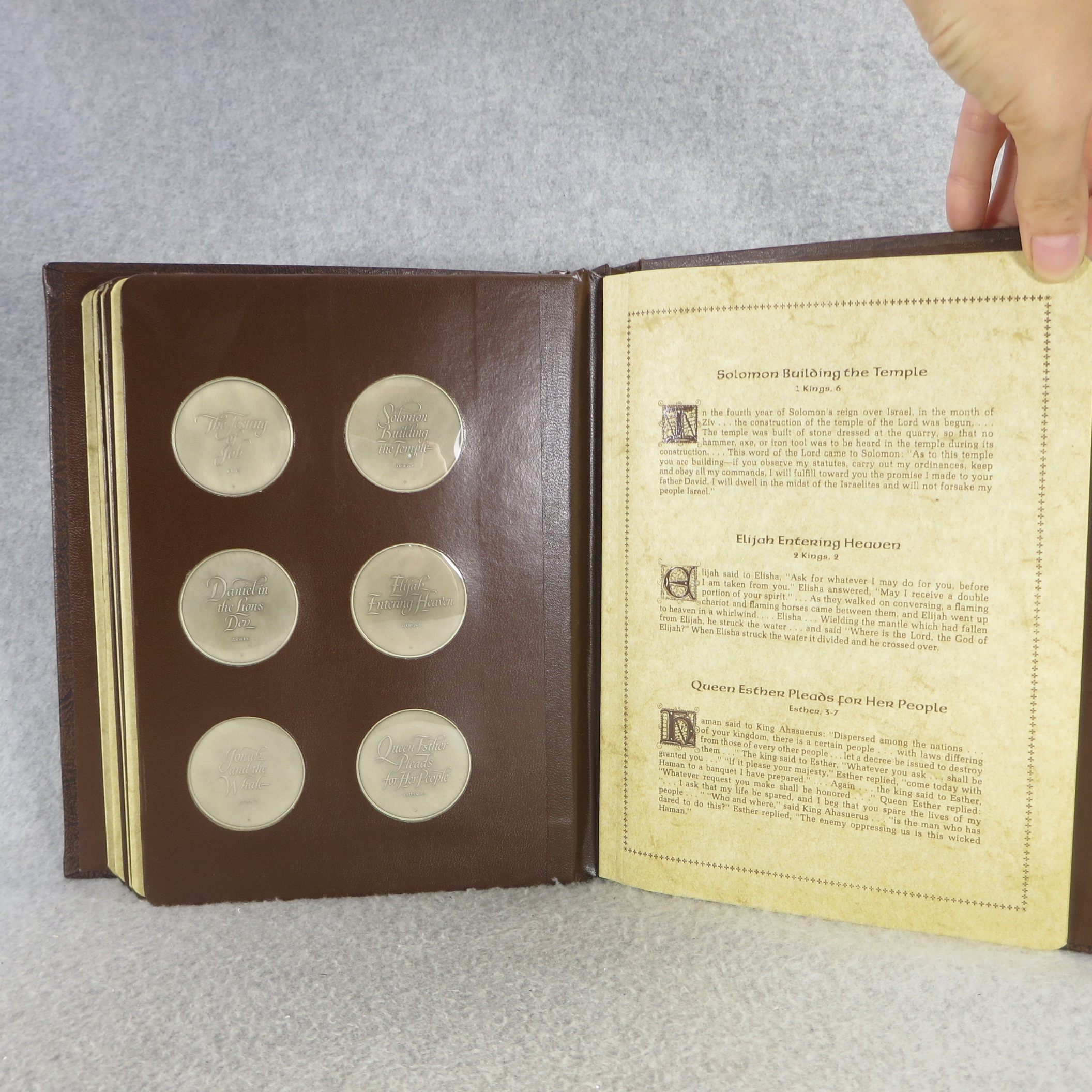 How much is 1973 Franklin Mint Old Testament By Monti (L'antico ...