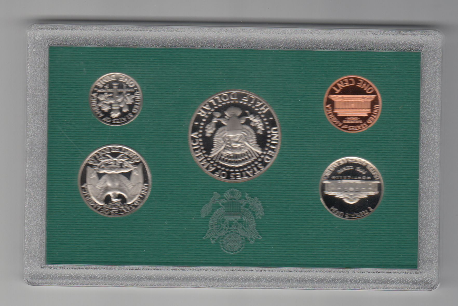 How much is 1995-s Proof Set (green box 5 coins) worth? | iGuide.net Price Report
