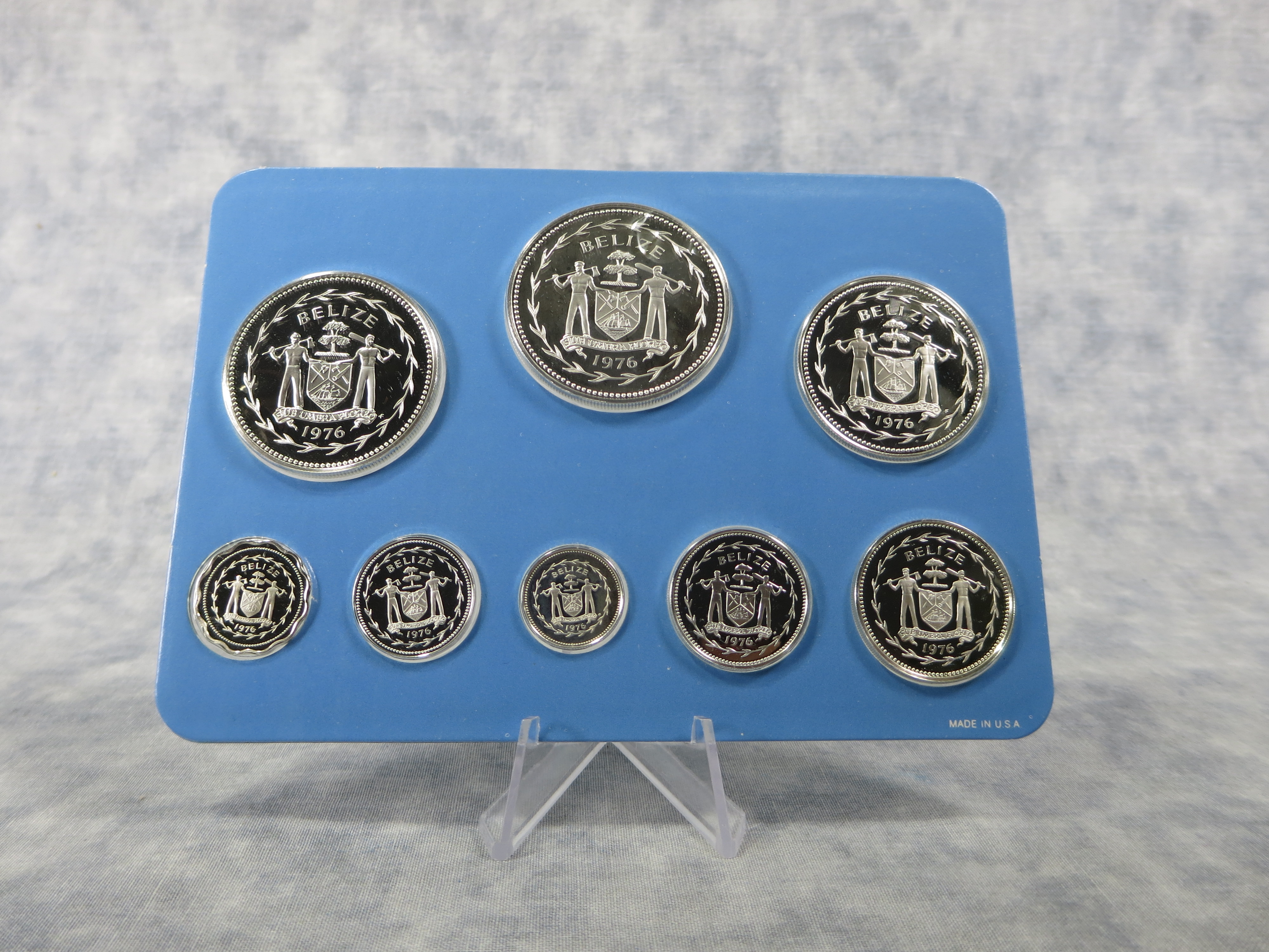 How much is BELIZE 8 Coin Collector's Solid Sterling Silver Proof Set ...
