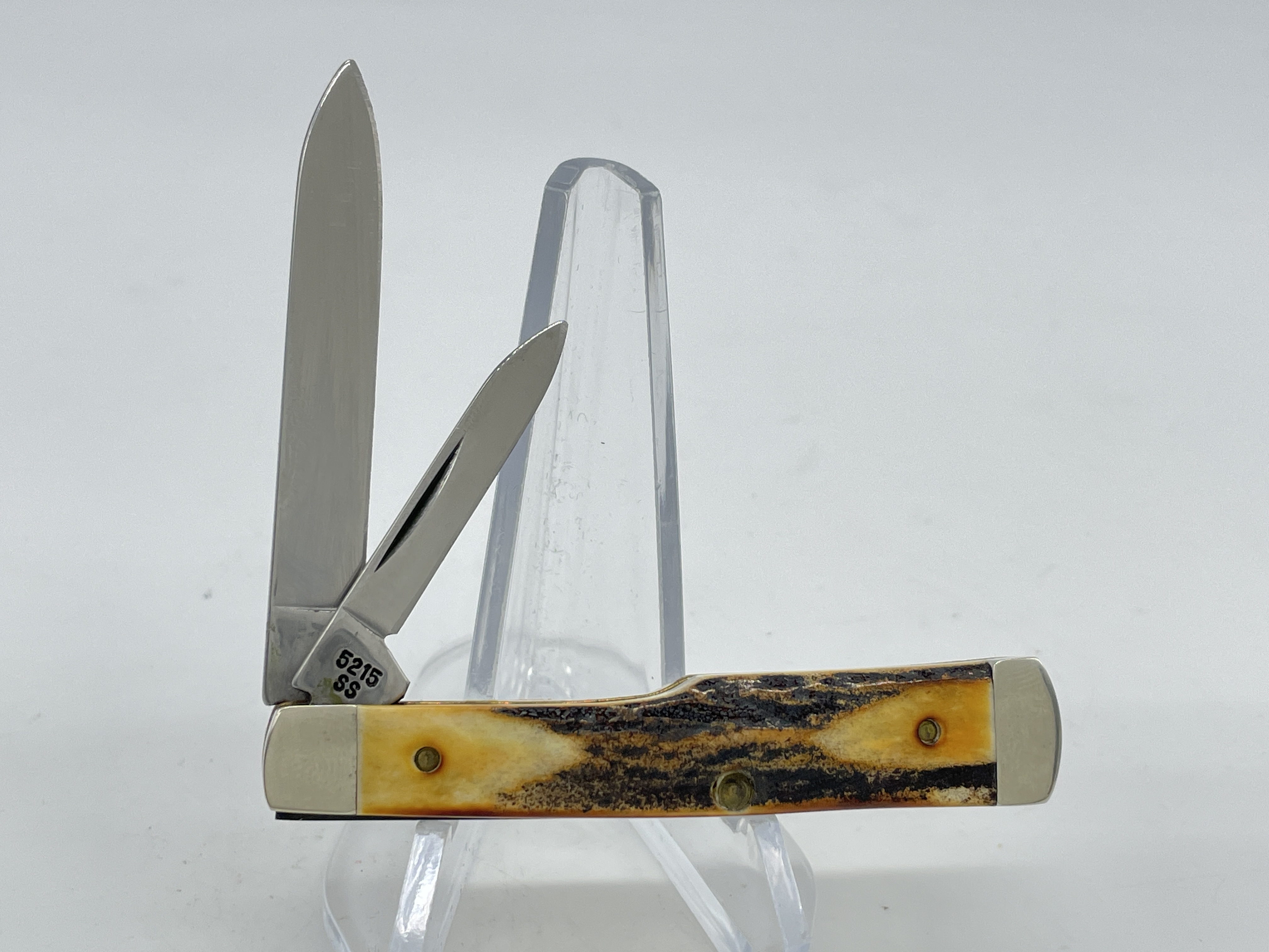 1985 CASE XX 5215 SS Stag Limited Edition Roy Acuff Music Box And ...