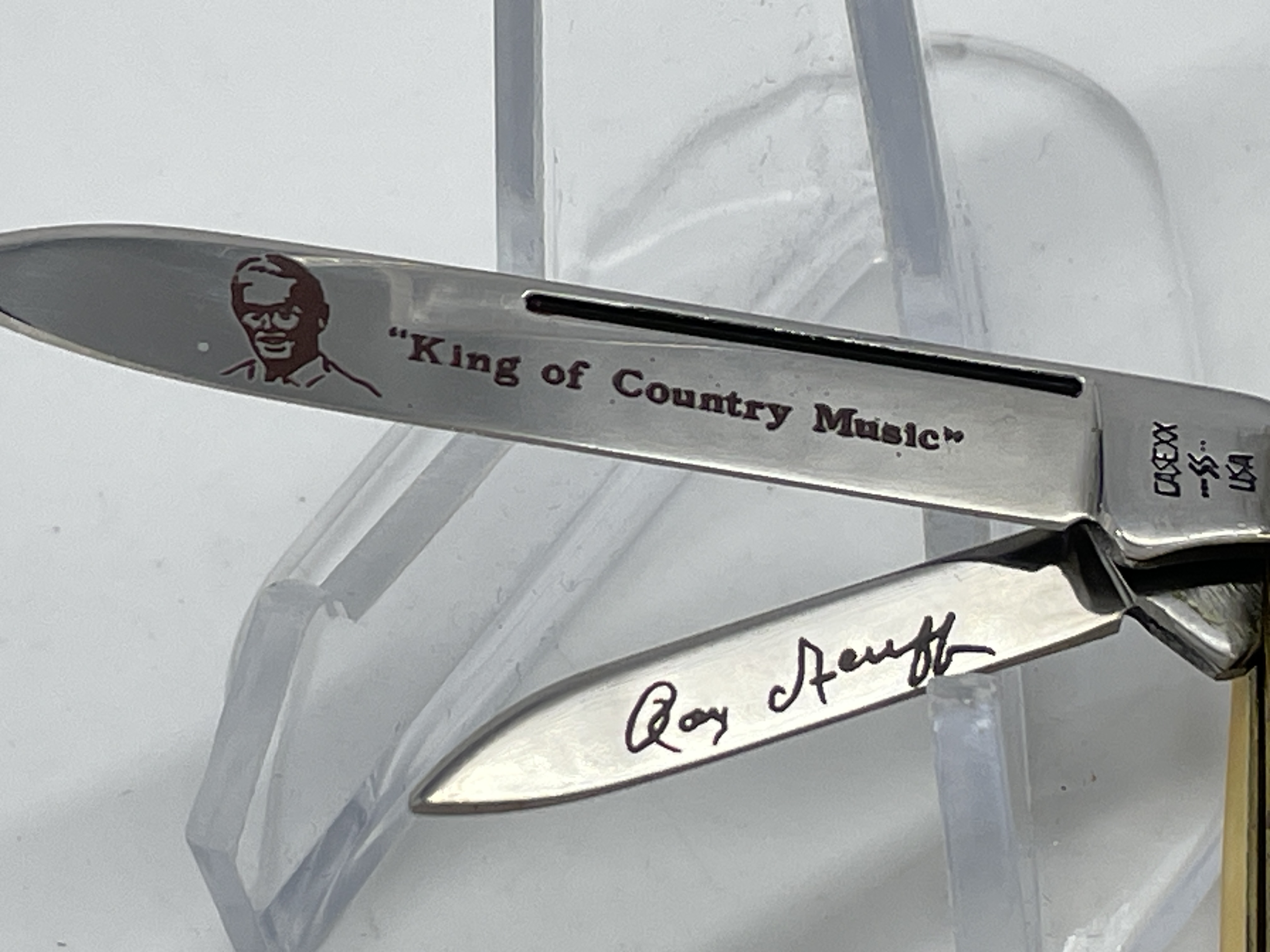 1985 CASE XX 5215 SS Stag Limited Edition Roy Acuff Music Box And ...