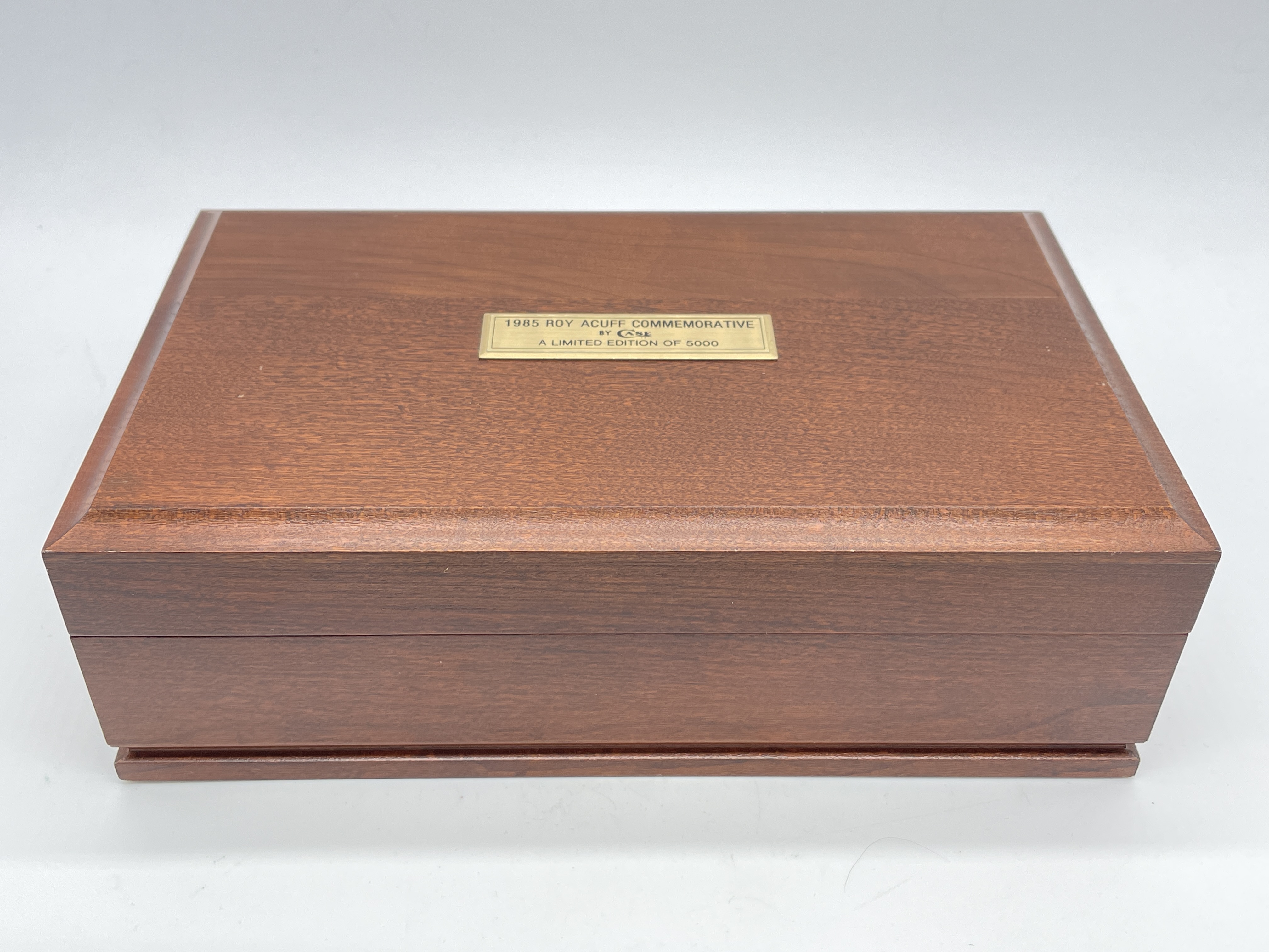 1985 CASE XX 5215 SS Stag Limited Edition Roy Acuff Music Box And ...